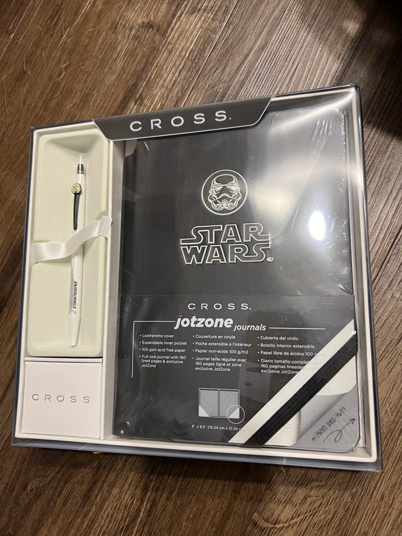 Cross Star Wars Stormtrooper Jotzone Journals collectable, Hobbies ...