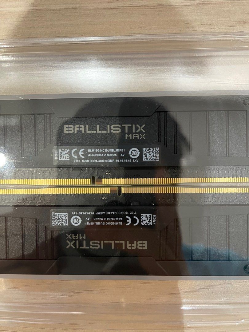 [Rare] Crucial Ballistix MAX RGB 4400 MHz DDR4 Desktop Ram 32GB (16GBx2 ...