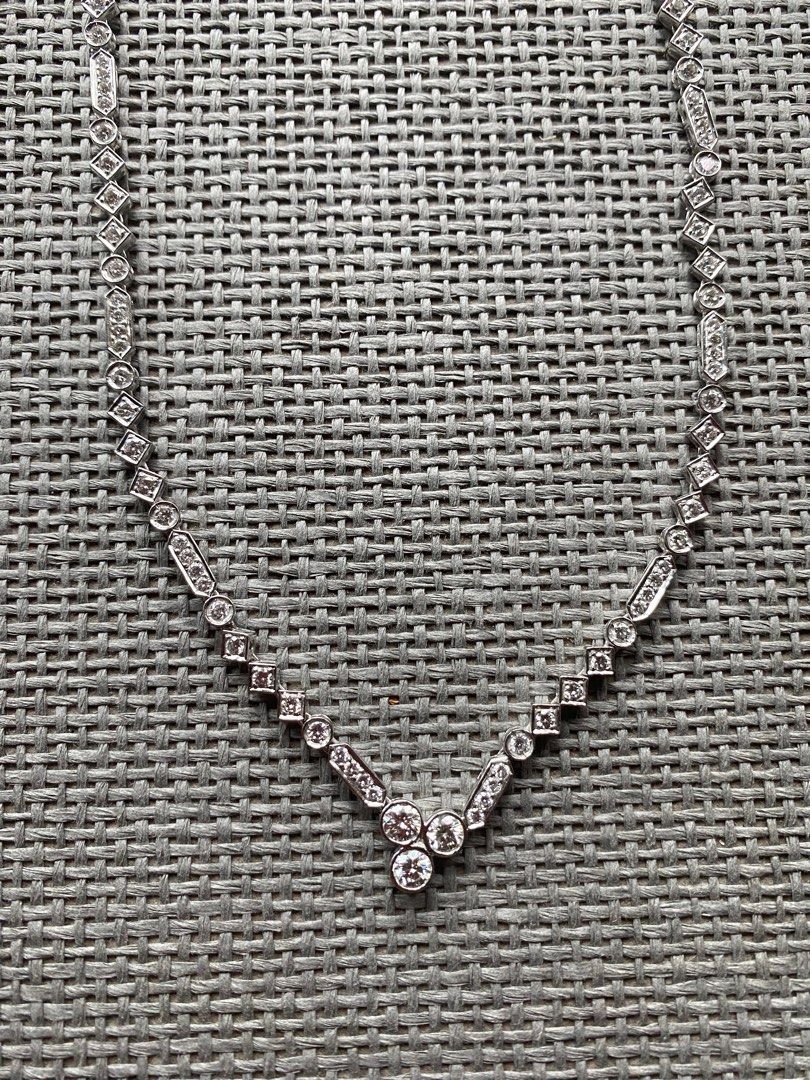 CUSTOM MADE | Diamond Necklace, Women's Fashion, Jewelry & Organisers ...
