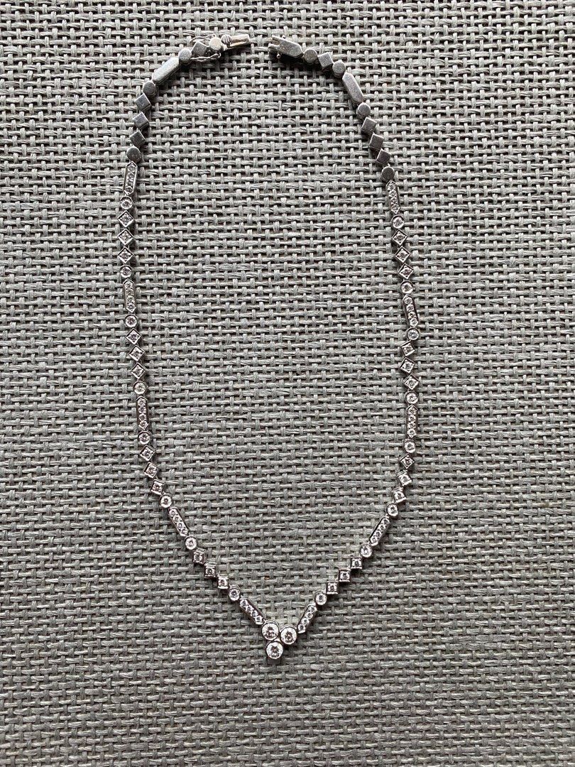 CUSTOM MADE | Diamond Necklace, Women's Fashion, Jewelry & Organisers ...