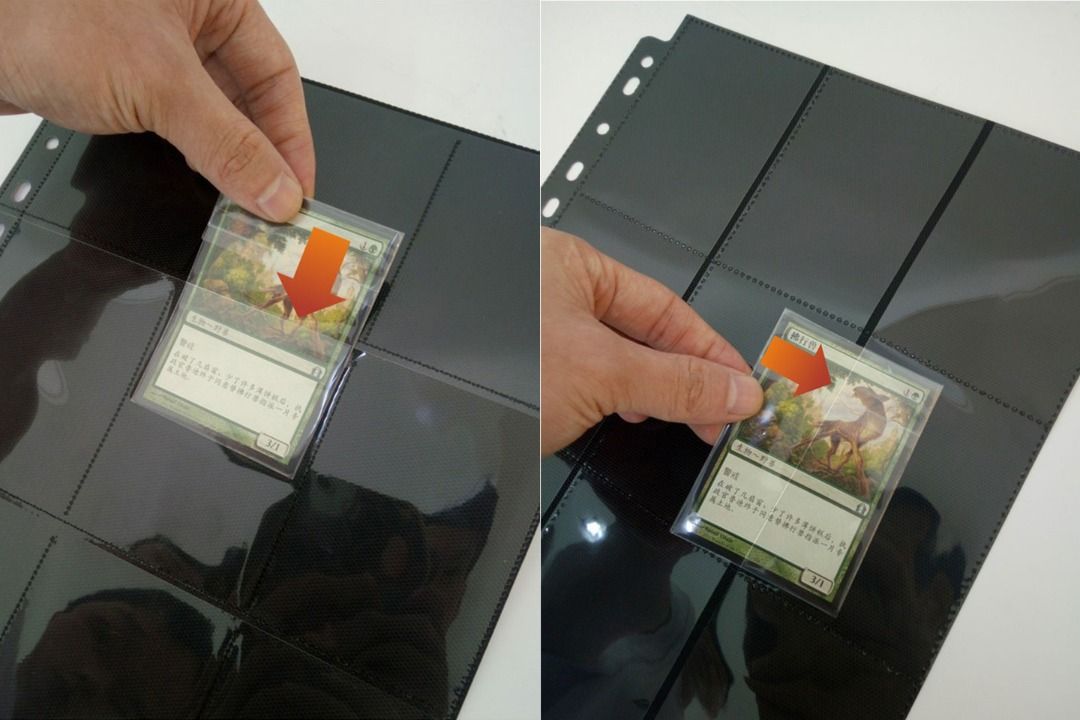 Top Quality Customize Card Album Card Binder 4 / 9 / 12 pockets top ...