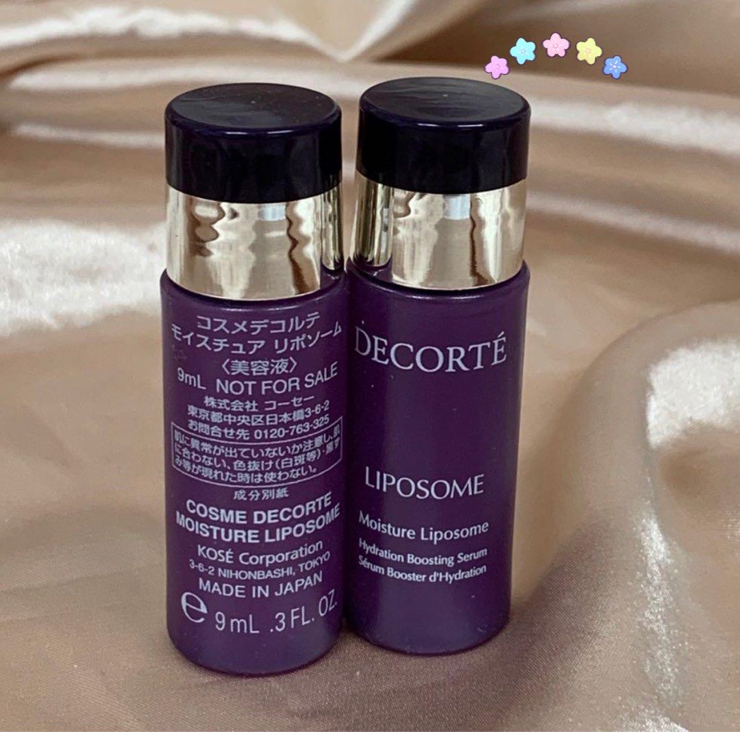 Decorte lipsome hydrating boosting serum 9ml/15ml/40 ml, Beauty & Personal Care, Face, Face Care ...