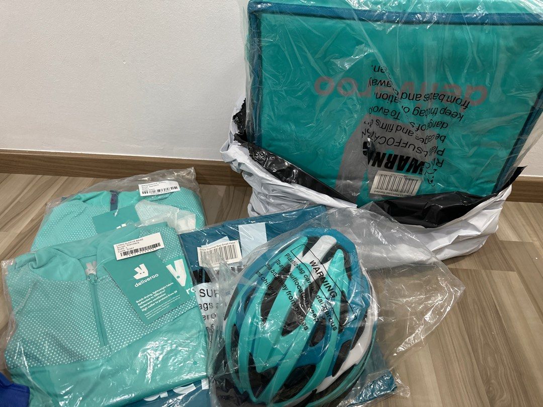 Deliveroo cyclist kit - brand new , Sports Equipment, Bicycles & Parts ...