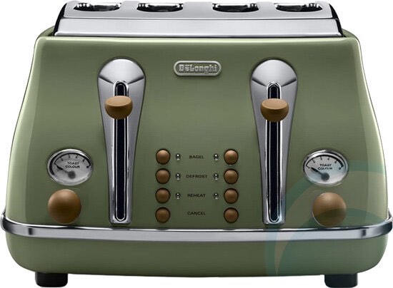 Delonghi Icona Vintage 4 Slice Toaster, TV & Home Appliances, Kitchen ...