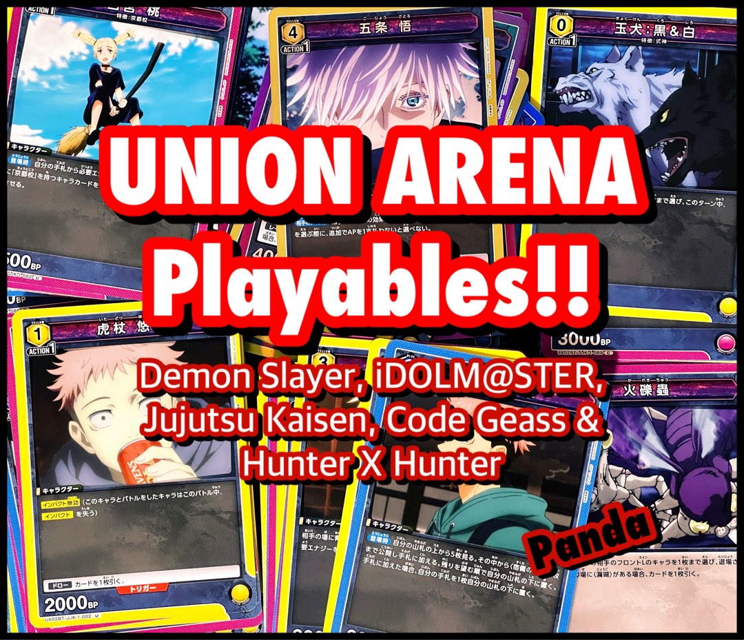 Demon Slayer Idol Master idolmaster Jujutsu Kaisen Code Geass Lelouch ...