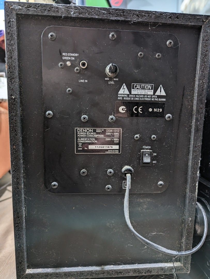 Denon AVR 1312 + 5.1, Audio, Soundbars, Speakers & Amplifiers on Carousell