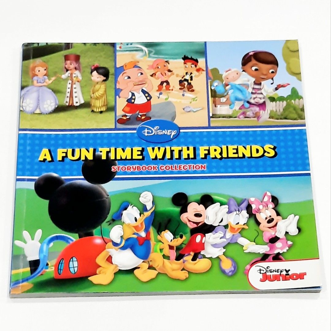 DISNEY A Fun Time With Friends Storybook Collection Ages 3-6 (4 Stories ...