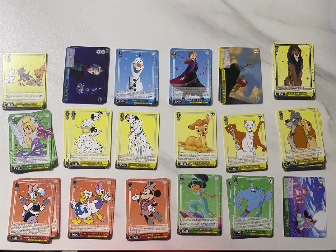 Disney Weiss Card, Hobbies & Toys, Toys & Games on Carousell