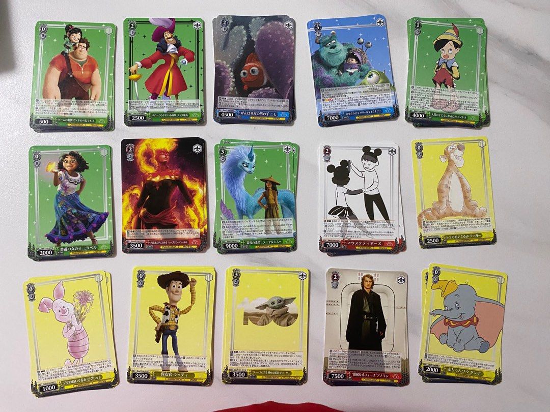 Disney Weiss Card, Hobbies & Toys, Toys & Games on Carousell