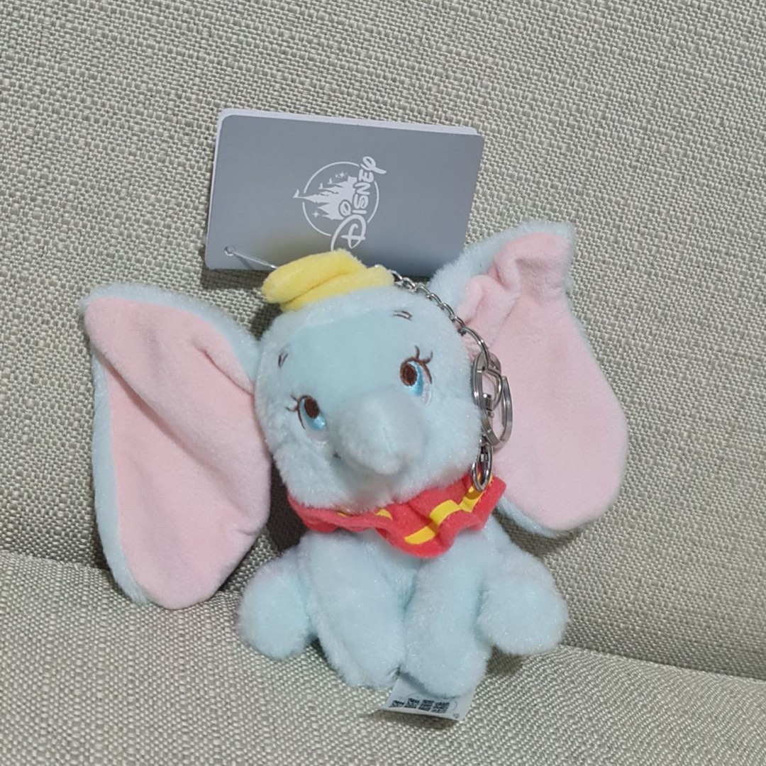 Disneystore dumbo sitting pastel plush, Hobbies & Toys, Toys & Games on ...
