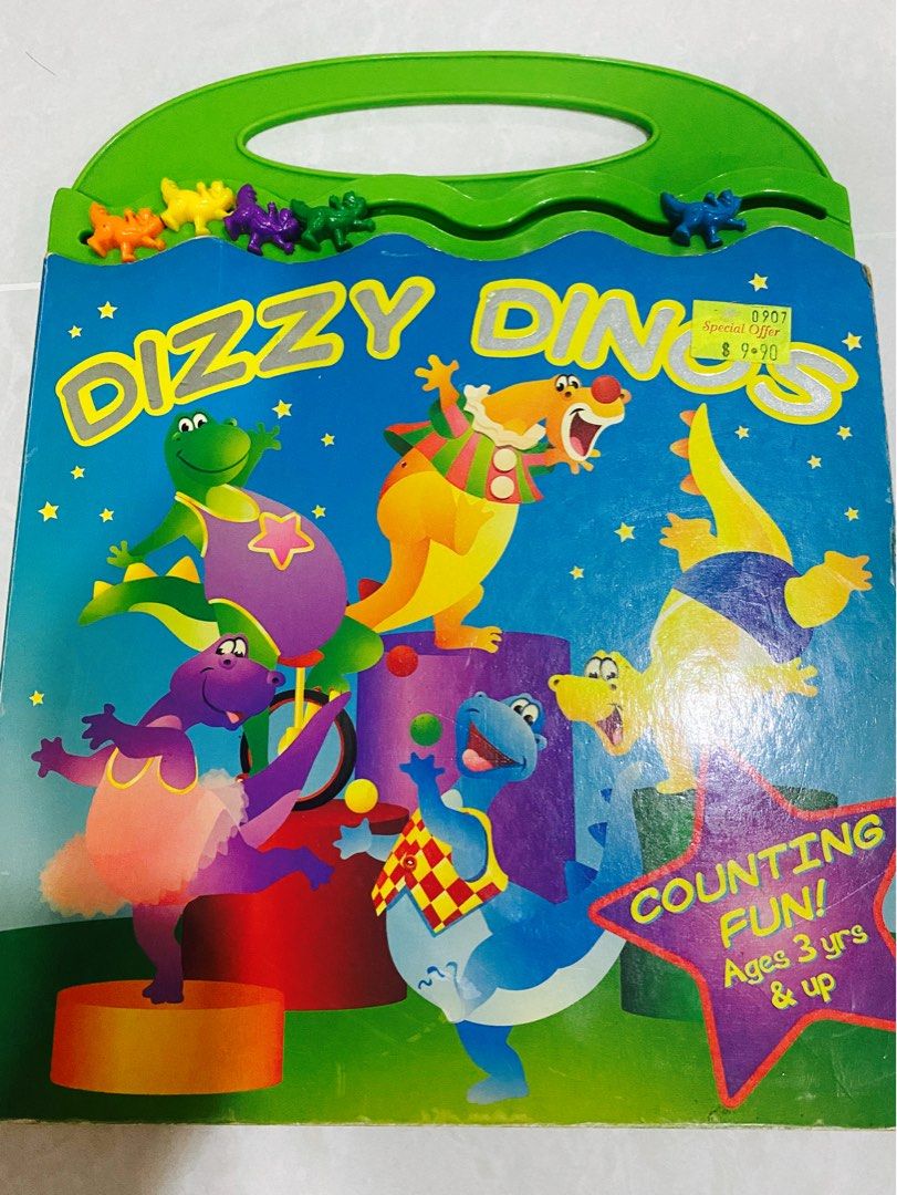 Dizzy Dino the little book of dinosaurs, Hobbies & Toys, Books ...