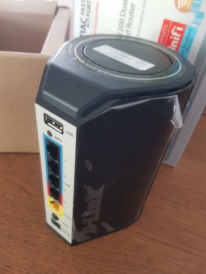 DLink D-Link DIR-850LEOL EOS Wireless AC1200 Dual Band Gigabit Cloud ...