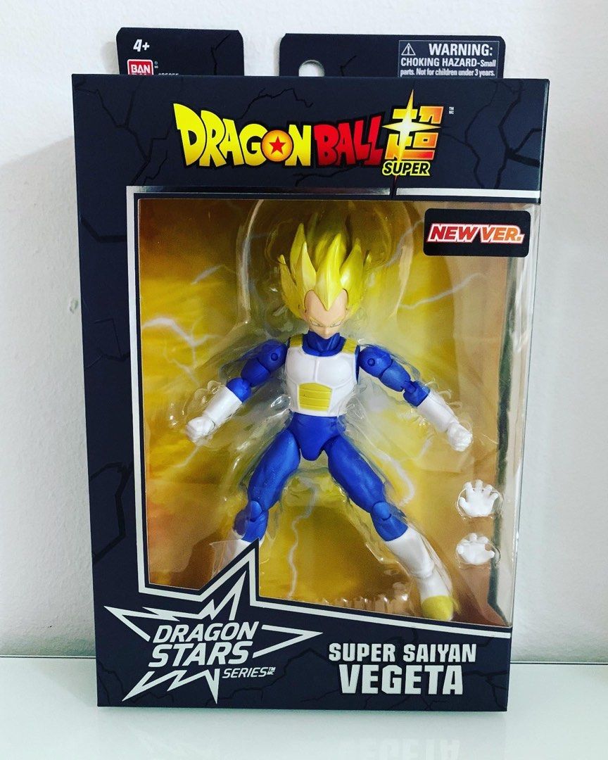 Dragon Ball Super - Dragon Stars Super Saiyan Vegeta Version 2 (BNIB), Hobbies & Toys, Toys ...