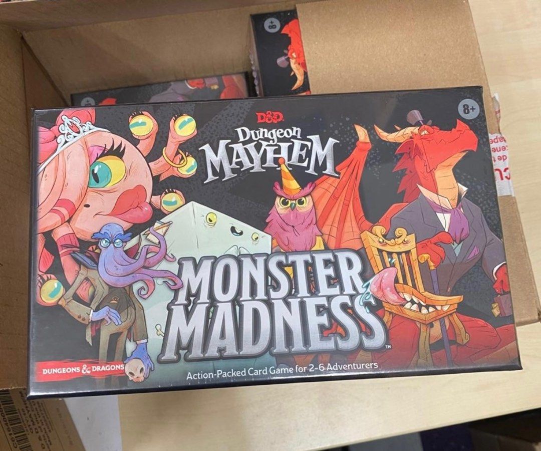 Dungeon Mayhem, monster madness, Hobbies & Toys, Toys & Games on Carousell