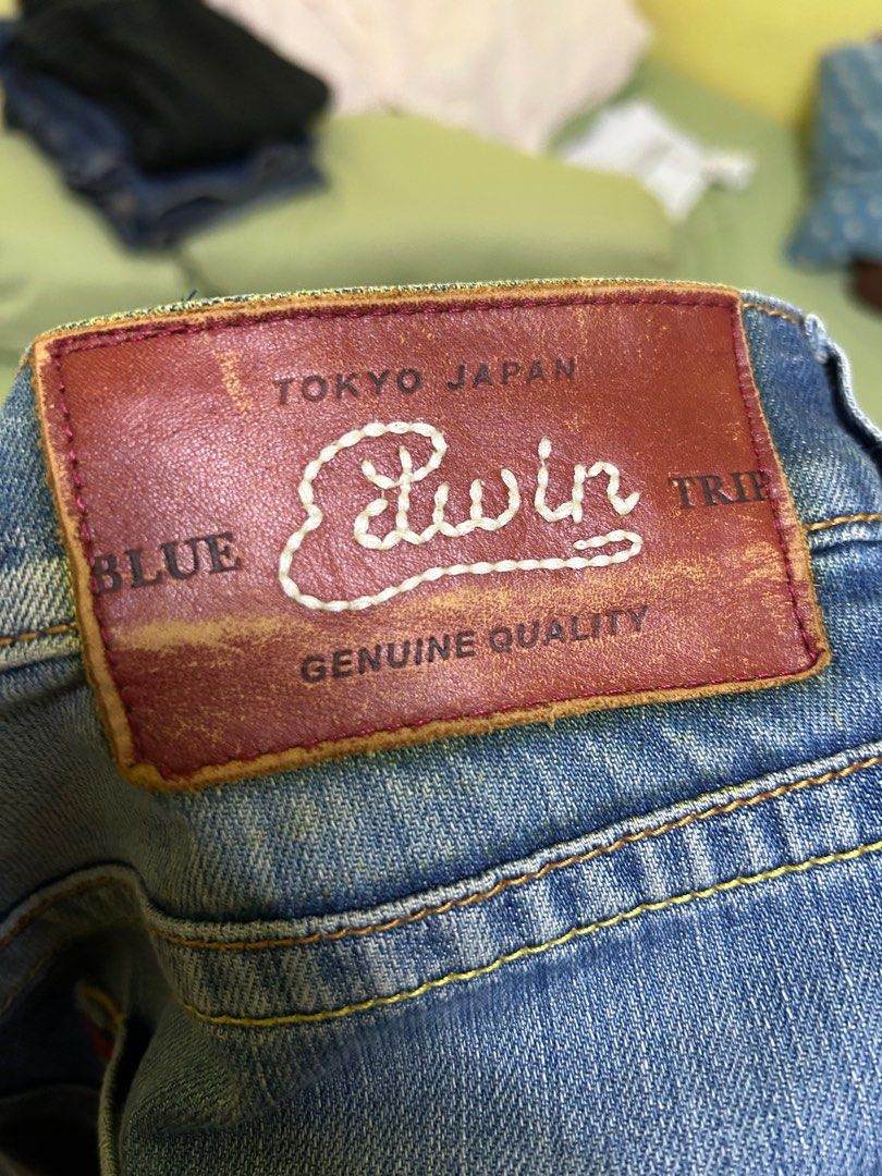 Edwin Blue Trip, Men's Fashion, Bottoms, Jeans on Carousell