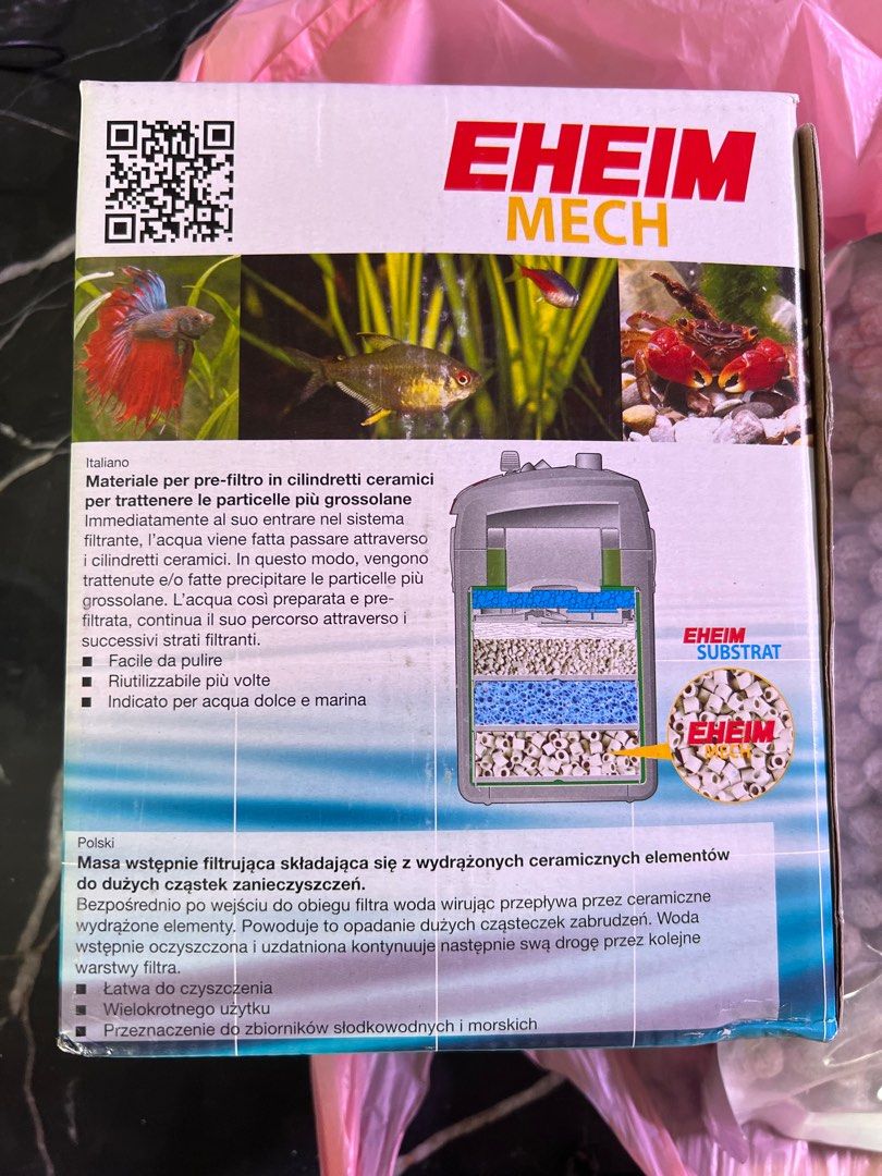 Eheim Substrate and Mechanical Filter Media, Pet Supplies, Homes ...