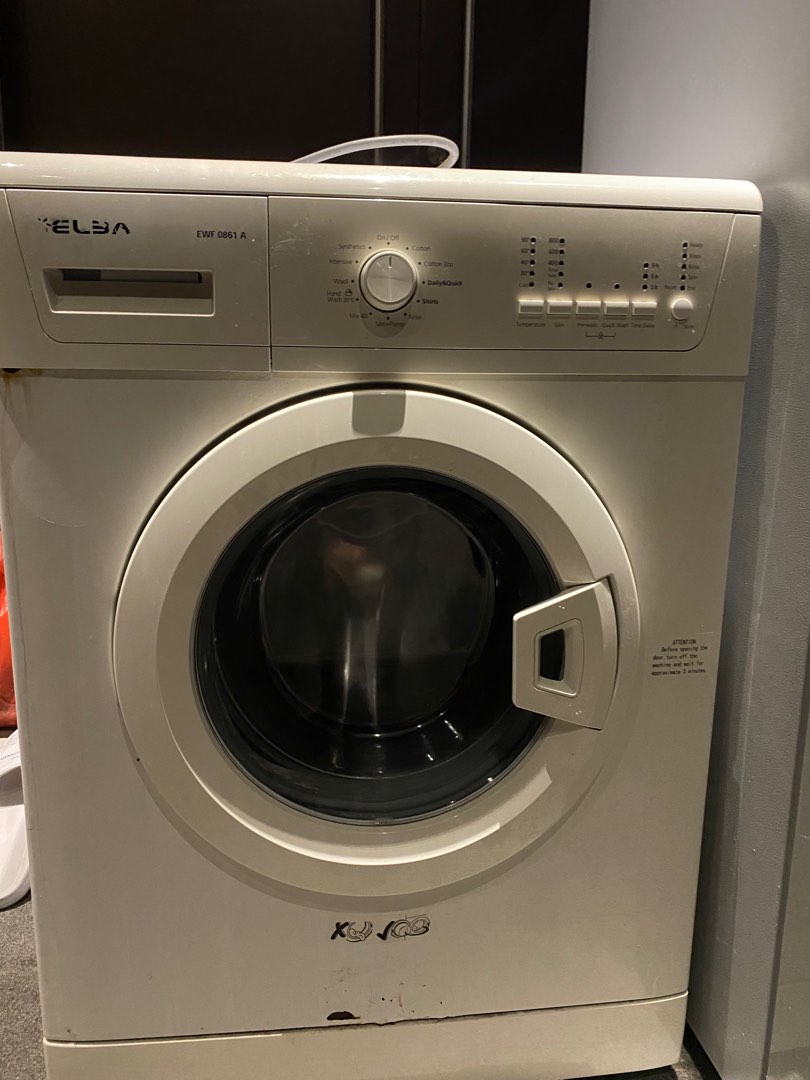 ELBA washing machine, TV & Home Appliances, Washing Machines and Dryers ...