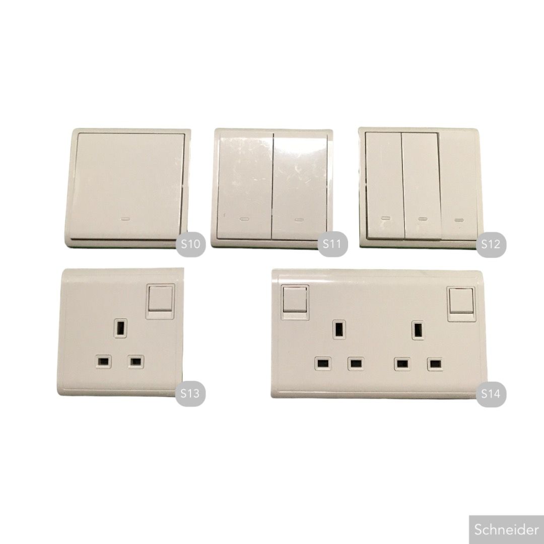 Faceplate Schneider, TV & Home Appliances, Electrical, Adaptors ...