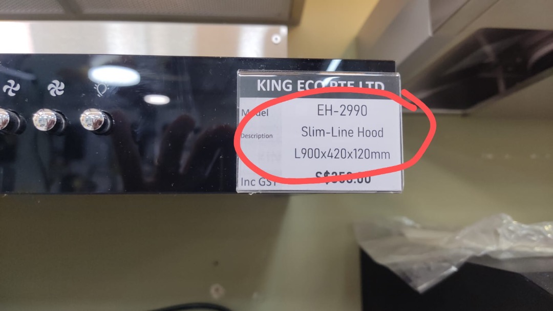 ELLANE COOKER HOOD, TV & Home Appliances, Kitchen Appliances, Cookers ...