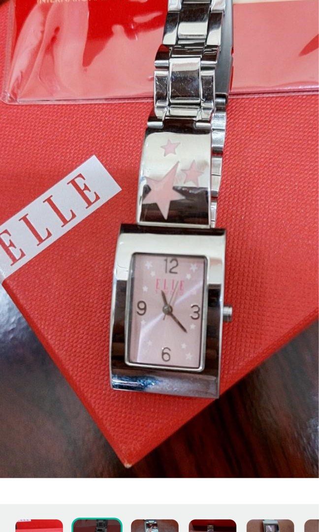 Elle watch/ ladies silver watch/ dress watch/ watch with stars, Women's ...