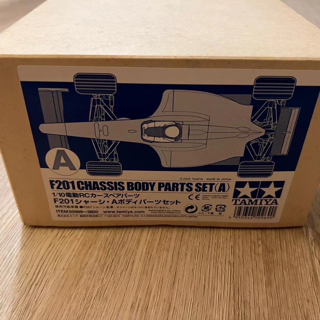 F201 Tamiya Chassis Body Parts set A F201, 興趣及遊戲, 玩具 & 遊戲類 - Carousell