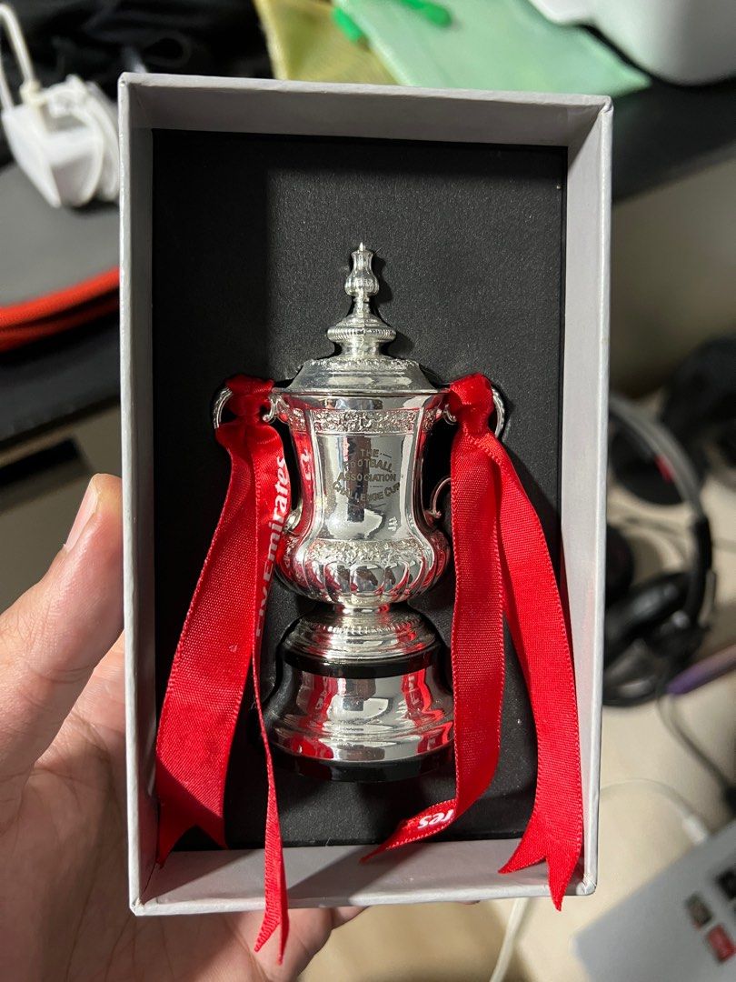 FA Cup 3D Replica Trophy, Hobbies & Toys, Memorabilia & Collectibles ...
