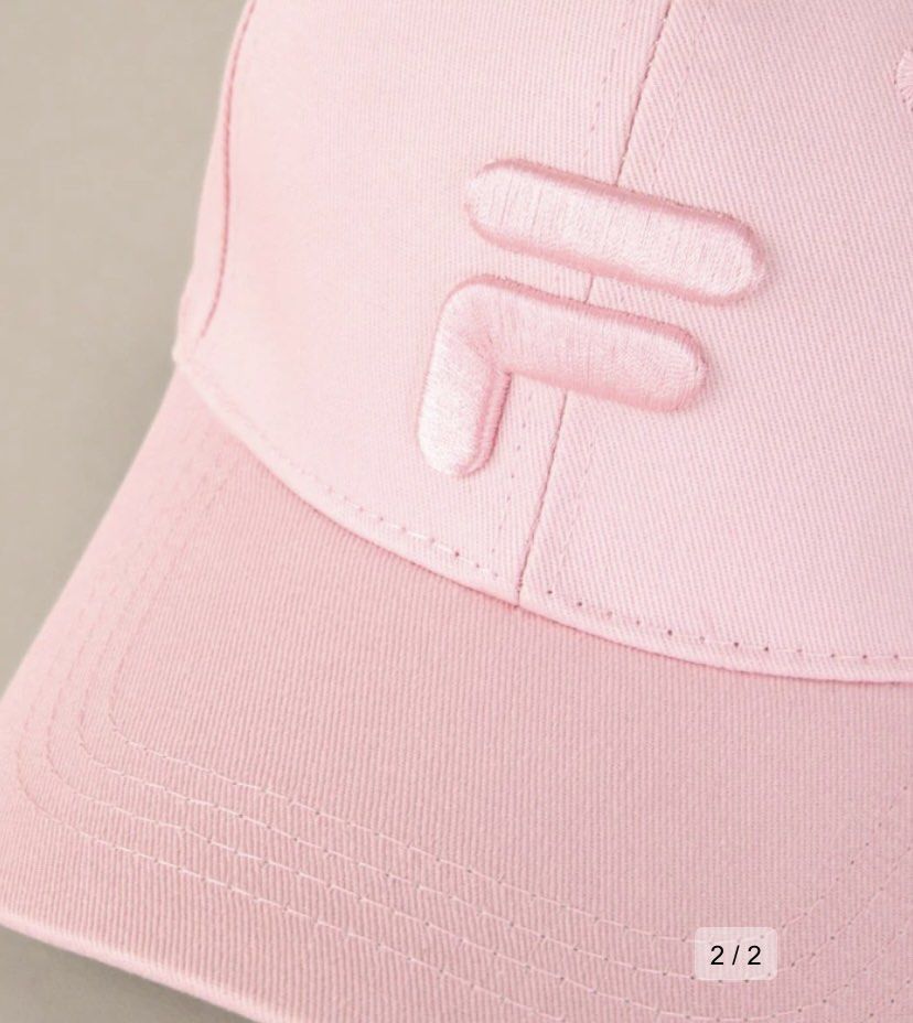 FILA Pink Cap, Men's Fashion, Watches & Accessories, Caps & Hats on ...