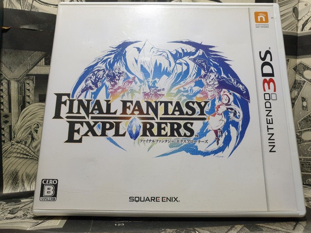 Final Fantasy DS XII & Final Fantasy Explorers Set or Bundle Japan ...