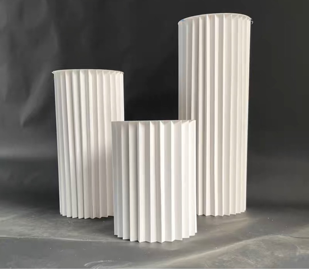 Foldable Cylinder Desserts Stand, Furniture & Home Living, Home Decor ...