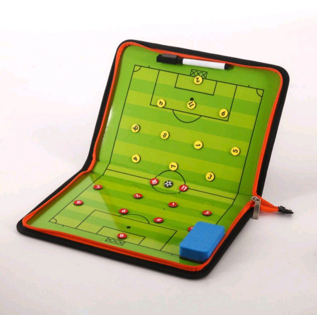 Foldable football soccer tactical board, Sports Equipment, Sports ...