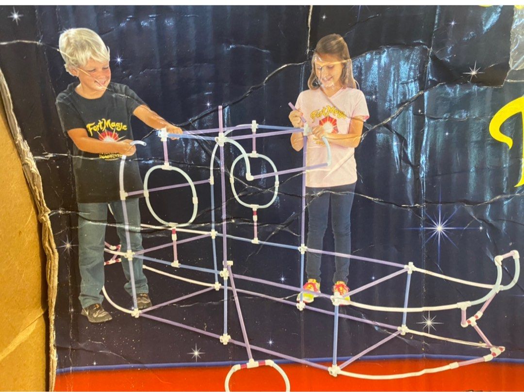 Fort Magic (USA) Stem Building 382 piece kit, Hobbies & Toys, Toys ...