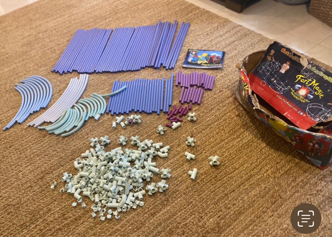 Fort Magic (USA) Stem Building 382 piece kit, Hobbies & Toys, Toys ...