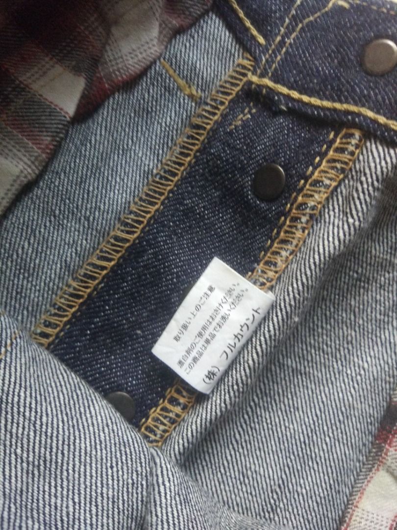 Fullcount wwII selvedge jean 35 actual, Men's Fashion, Bottoms, Jeans on Carousell