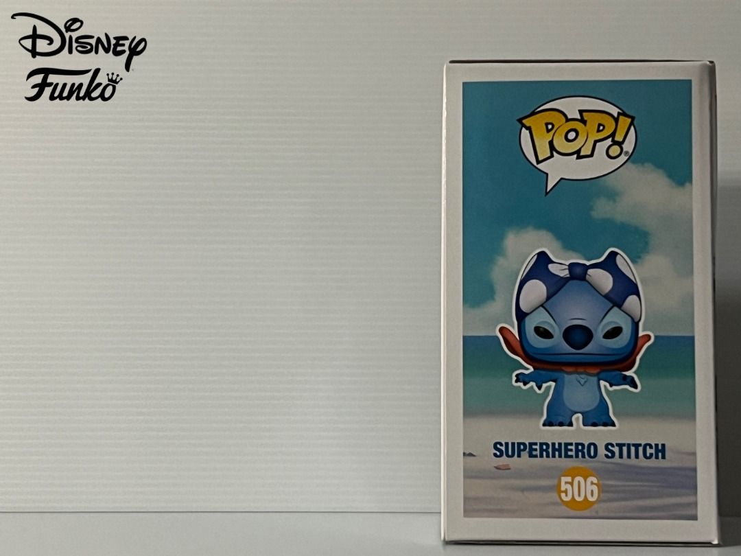 Funko POP! SUPERHERO STITCH (PIAB) #506, Hobbies & Toys, Toys & Games on Carousell