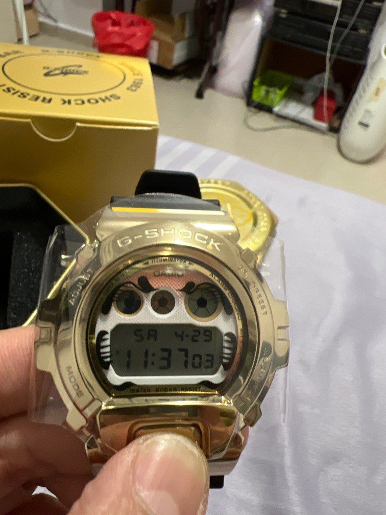 G shock 6900 gold metal daruma series. Making a big loss already. , Men ...