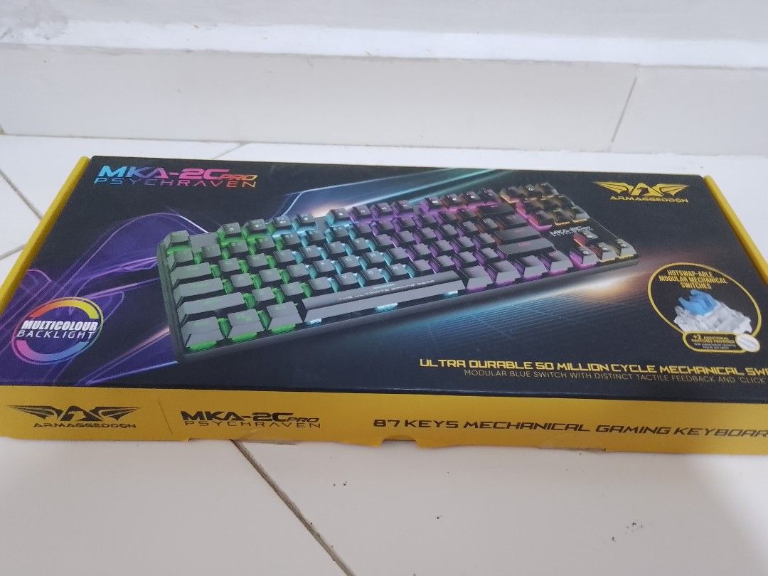Gaming Keyboard, Armageddon Mka-2Cpro, Computers & Tech, Parts ...