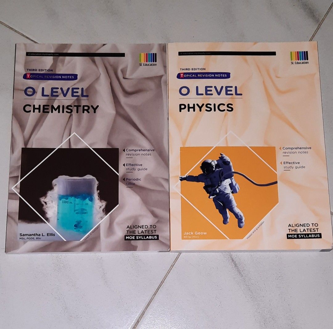 GCE O level Physics + Chemistry Revision Notes., Hobbies & Toys, Books ...