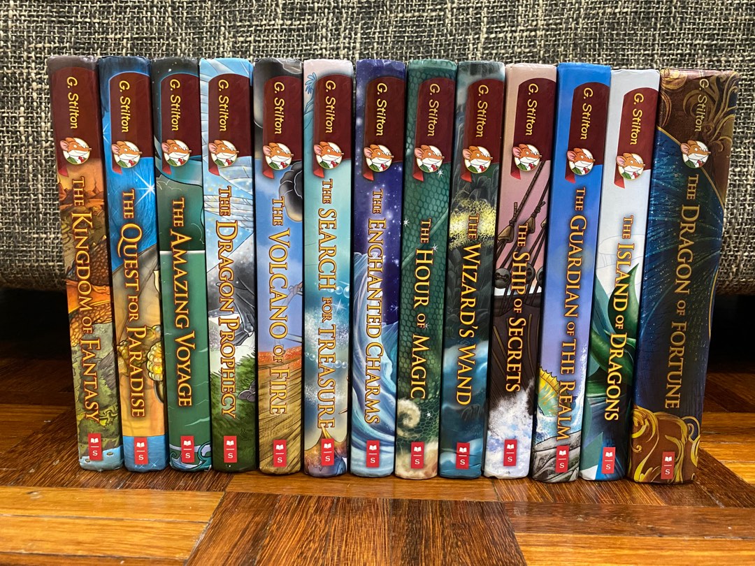 Geronimo Stilton - Kingdom of Fantasy Series - Full Set, Books 1 -13 ...