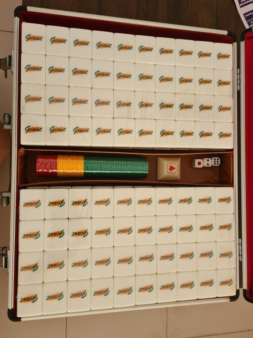 Giant Mahjong Tiles Set, Hobbies & Toys, Toys & Games on Carousell