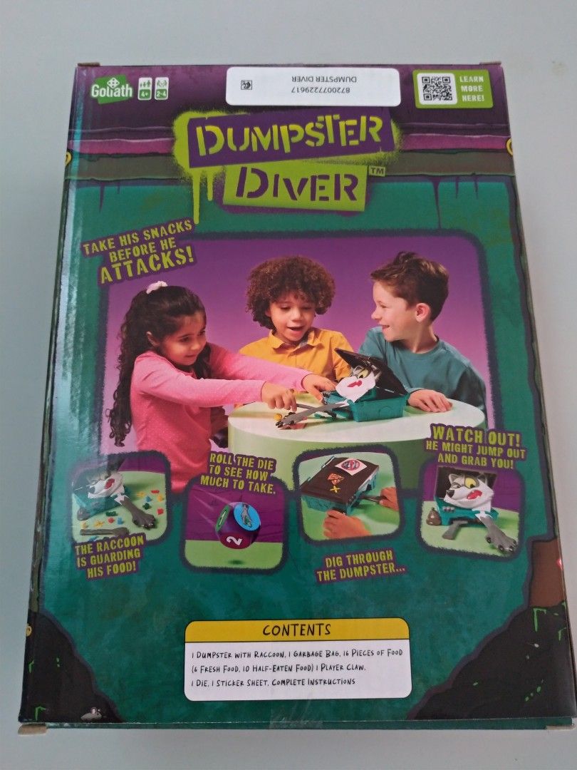 Goliath Dumpster Diver Game, Hobbies & Toys, Toys & Games on Carousell