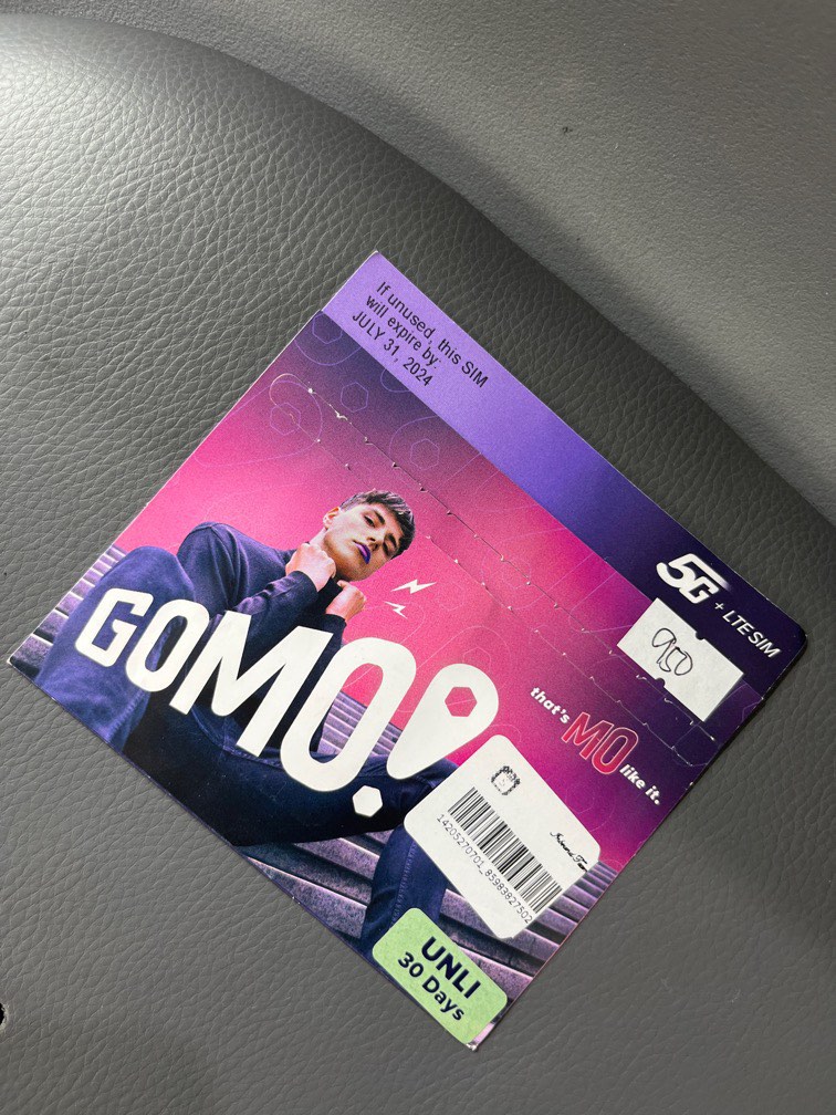 Gomo sim unli 30days, Mobile Phones & Gadgets, Mobile & Gadget ...