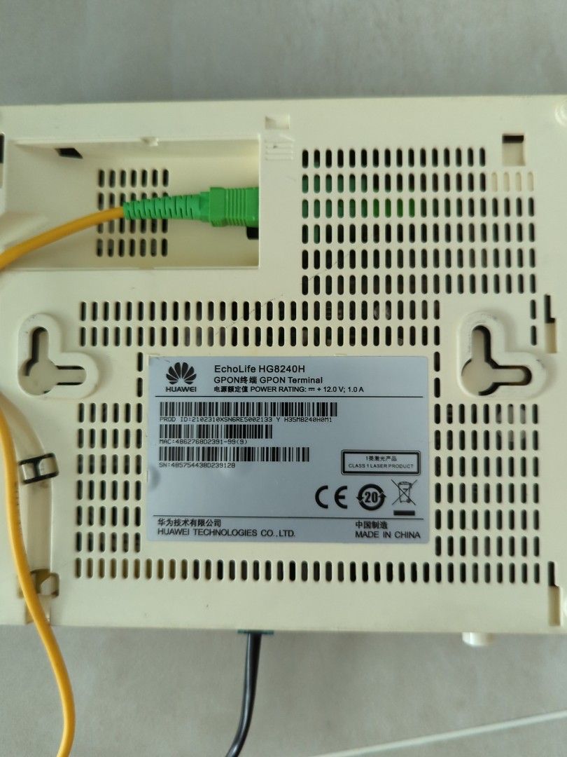 GPON Terminal Huawei HG8240H, Computers & Tech, Parts & Accessories ...