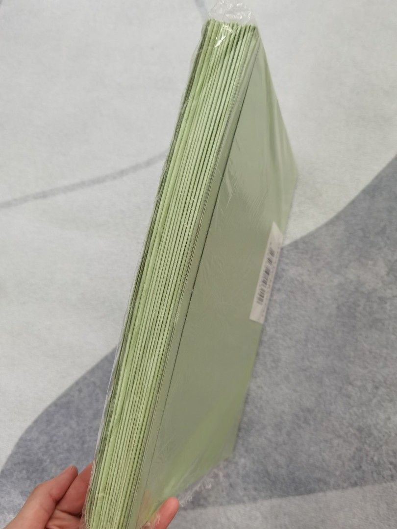 Green alfax Paper Inner file A4 25 pieces, Hobbies & Toys, Stationery ...
