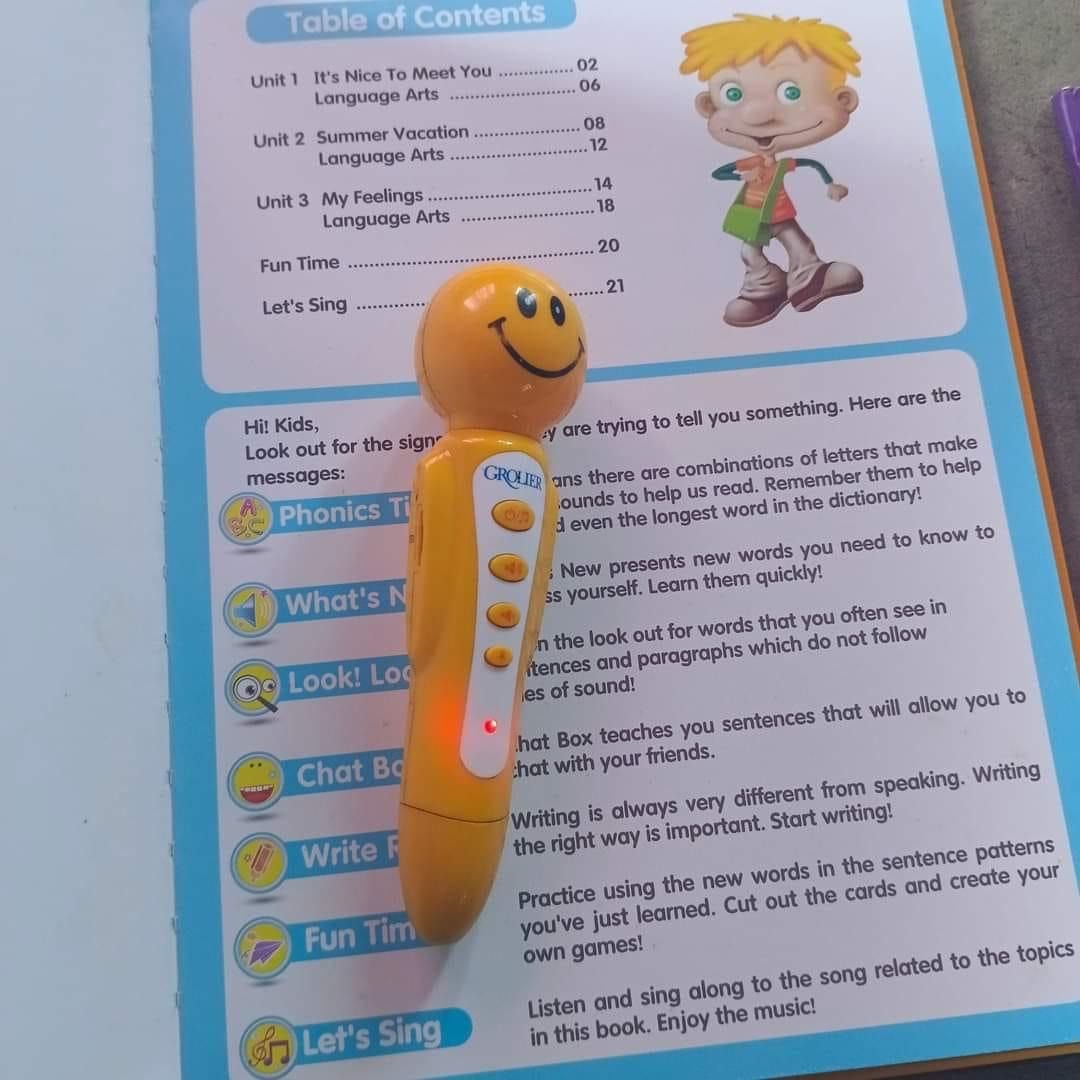 Grolier Talking English, Hobbies & Toys, Books & Magazines, Children's ...