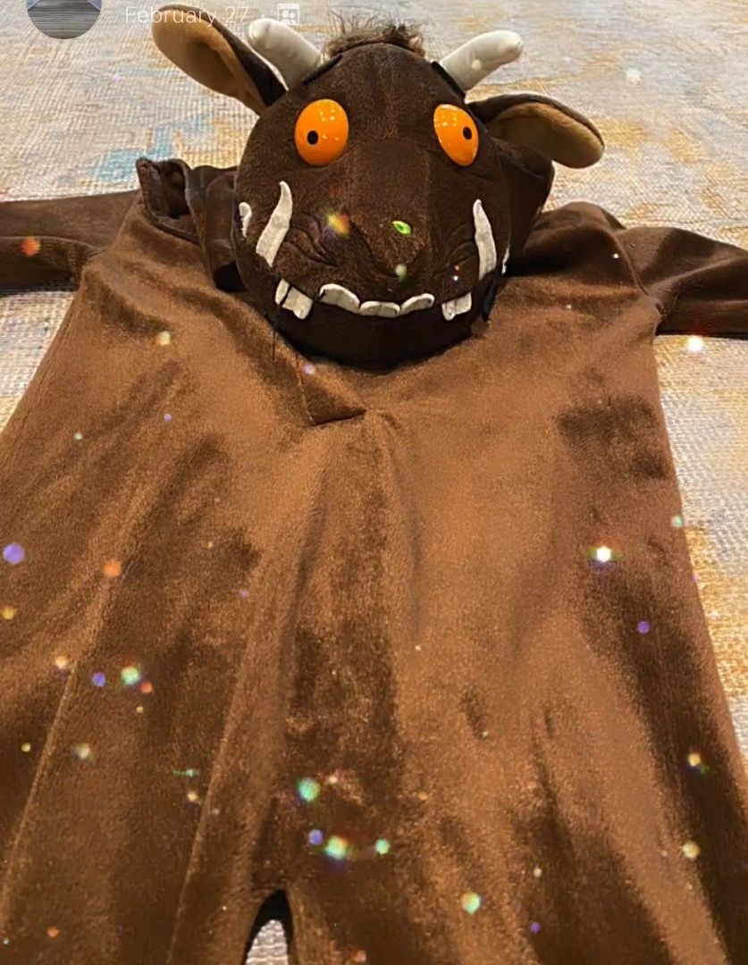 Gruffalo costume, Babies & Kids, Babies & Kids Fashion on Carousell