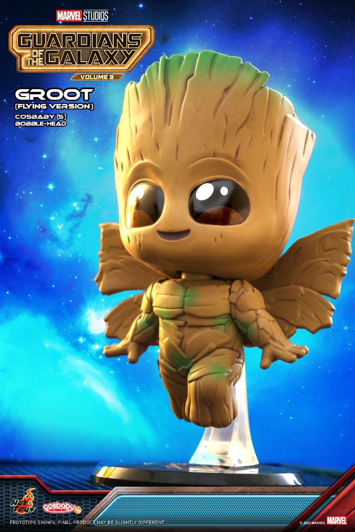 Guardians of the Galaxy Vol 3 - Groot (Battling Version) / (Flying ...