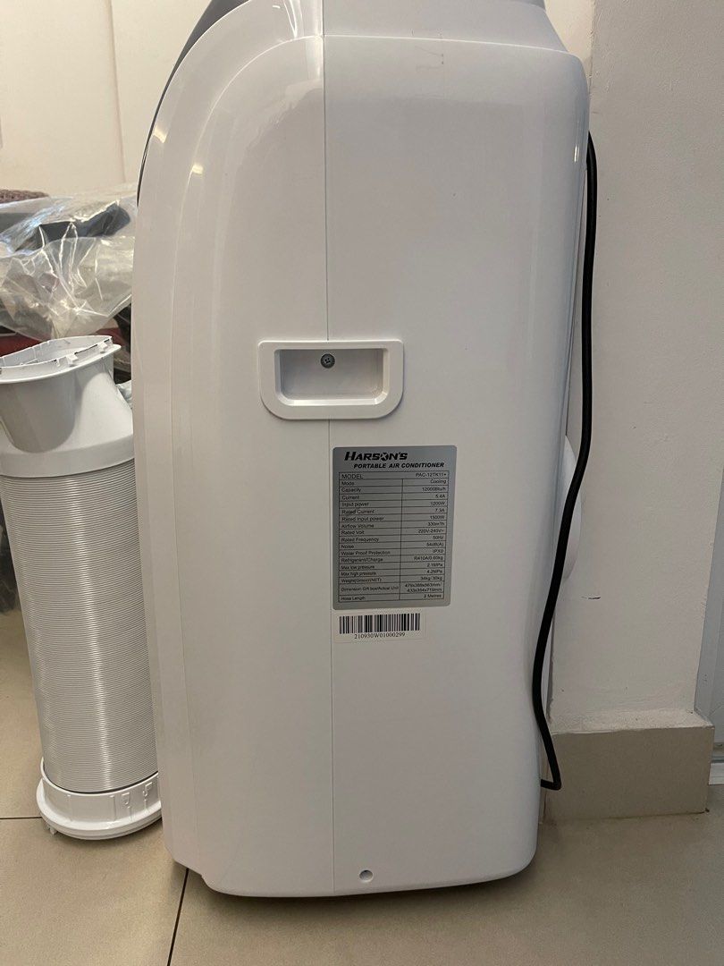 Harsons Portable Aircon 12000BTU PAC-12TK11, TV & Home Appliances, Air ...
