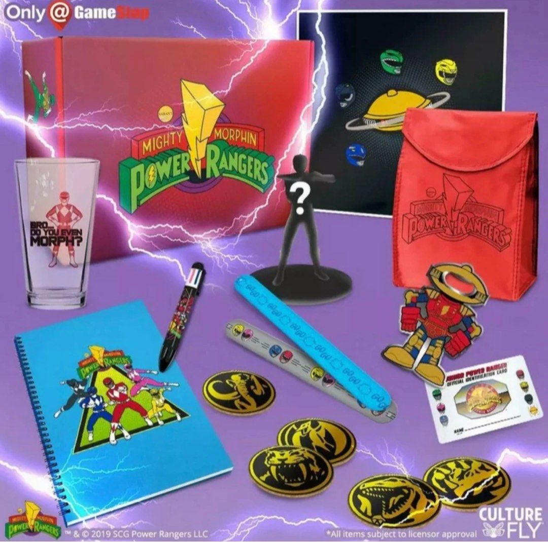HASBRO MIGHTY MORPHIN POWER RANGERS GIFT BOX, Hobbies & Toys, Toys ...