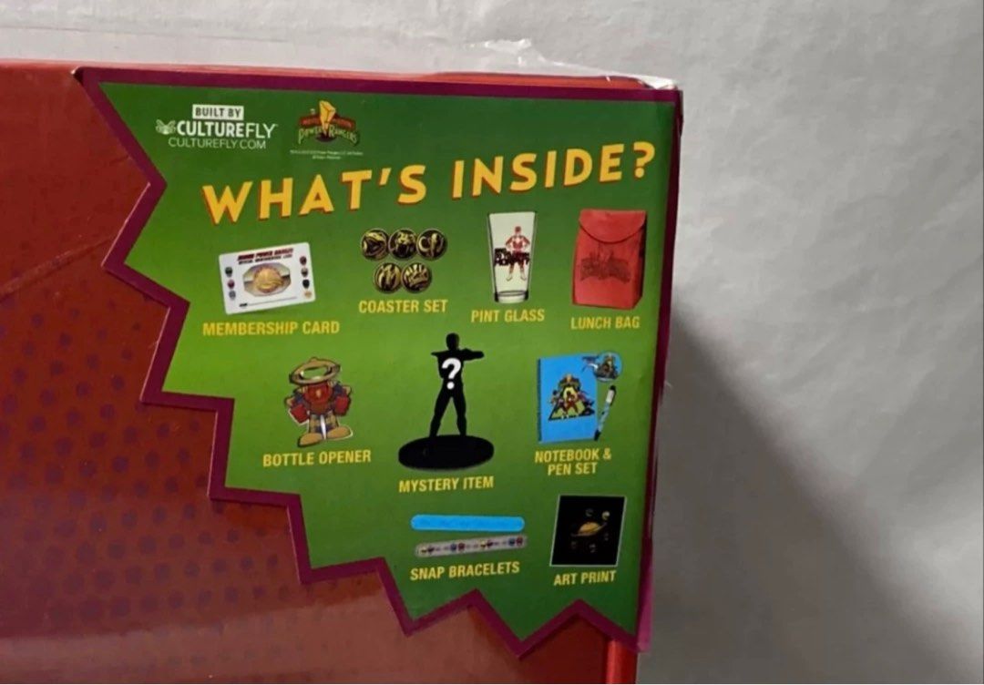 HASBRO MIGHTY MORPHIN POWER RANGERS GIFT BOX, Hobbies & Toys, Toys ...