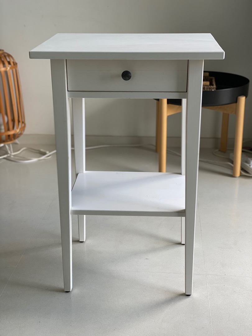 HEMNES SIDE TABLE, Furniture & Home Living, Furniture, Tables & Sets on ...